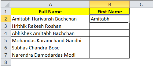 How To Remove Middle Name From Full Name In Excel Excel Unlocked