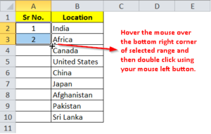 How to use Excel Fill Handle Tool - Excel Unlocked