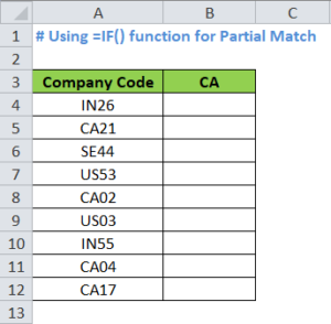 Using =IF() Function For Partial Match in Excel - Excel Unlocked