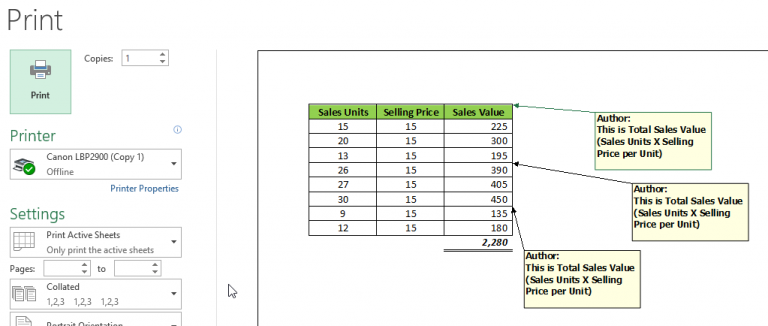 All About "Comments" in Excel - Excel Unlocked