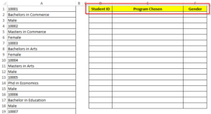 Stack Data from One Column into Multiple Columns - Excel Unlocked