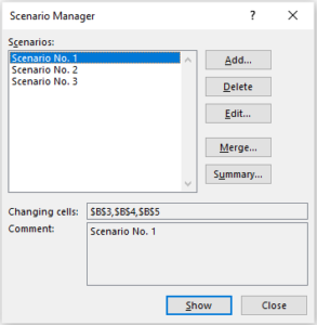 What-If Analysis - Scenario Manager in Excel - Excel Unlocked