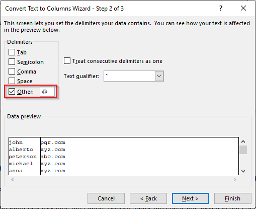 How To Get Name From Email Address In Excel Excel Unlocked