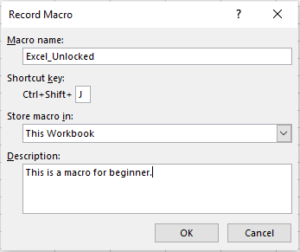 Start Automation - Record A Macro in Excel - Excel Unlocked