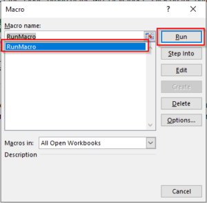 Four Ways to Run A Macro in Excel - Excel Unlocked