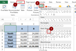 How to Split Cell Diagonally in Excel - Excel Unlocked