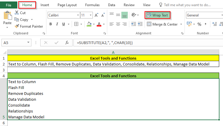 Insert Line Break In Excel Add More Line In Cell Excel Unlocked