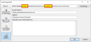 How to Send Email From Excel Automatically - Excel Unlocked