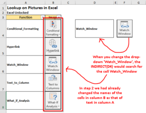 How to Lookup on Picture in Excel - Excel Unlocked