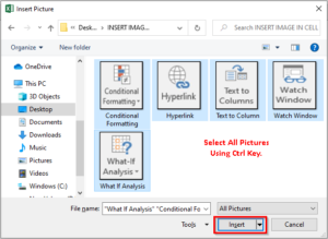 Insert or Lock Image or Picture In Cell in Excel - Excel Unlocked