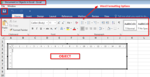 An Object in Excel - Create, Insert, Edit and Link - Excel Unlocked