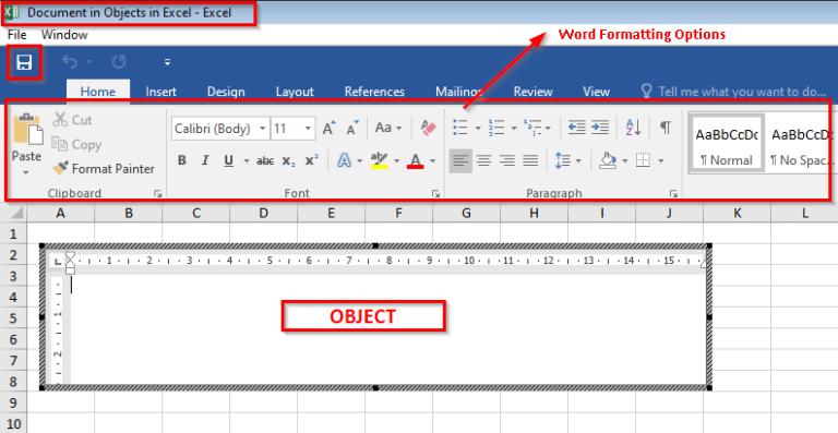 An Object In Excel Create Insert Edit And Link Excel Unlocked