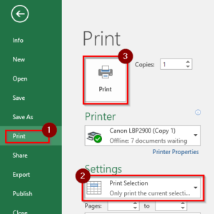 How to Print All or Multiple Worksheets in Excel - Excel Unlocked