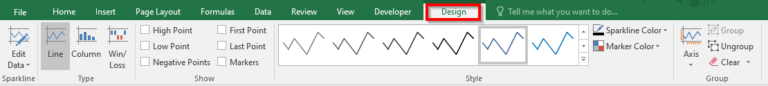 Sparkline In Excel Insert Edit And Delete Excel Unlocked