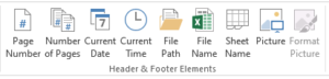 Excel Header and Footer - Add, Change, Customize - Excel Unlocked