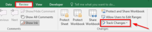 Track Changes in Excel - Enable, Use, and Disable - Excel Unlocked