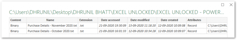 Combine or Merge All Text Files in Folder in Excel - Excel Unlocked