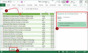 How To Get All Filenames in Folder in Excel - Excel Unlocked