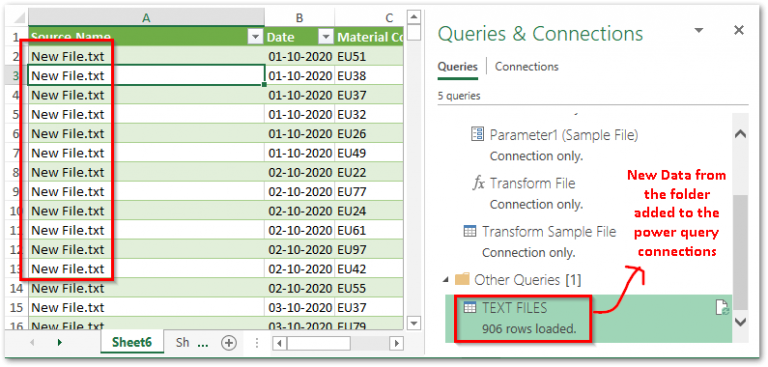 Combine or Merge All Text Files in Folder in Excel - Excel Unlocked