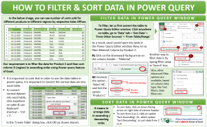 How to Filter and Sort Data in Excel Power Query - Excel Unlocked