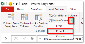 How to Add and Use Index Column in Power Query - Excel Unlocked