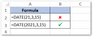 DATE Function in Excel - Get Date Using Excel Formula - Excel Unlocked