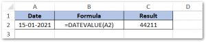 DATEVALUE function in Excel - Get Date Serial Number - Excel Unlocked