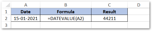 DATEVALUE function in Excel - Get Date Serial Number - Excel Unlocked