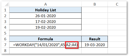 WORKDAY Function in Excel - Find Date After Date - Excel Unlocked