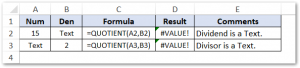 QUOTIENT Function in Excel - Find Quotient by Division - Excel Unlocked