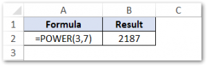 POWER Function in Excel - Find Raised to Power - Excel Unlocked