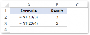 QUOTIENT Function in Excel - Find Quotient by Division - Excel Unlocked