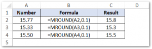 MROUND Function in Excel - Rounding in Excel - Excel Unlocked