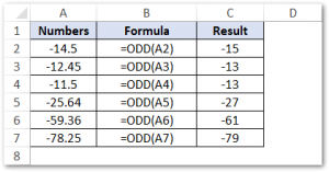 ODD and EVEN Function in Excel - Excel Unlocked