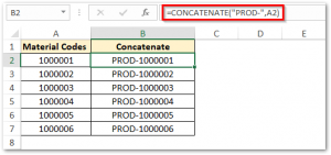 Excel CONCATENATE Function - Combine Columns in Cells - Excel Unlocked