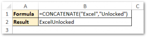 Excel CONCATENATE Function - Combine Columns in Cells - Excel Unlocked
