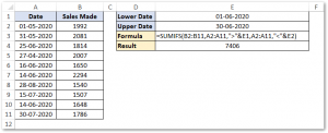 SUMIFS Function in Excel - Multiple Condition Sum - Excel Unlocked