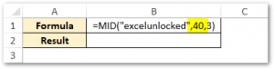 MID Function in Excel - Extract Text From Middle - Excel Unlocked