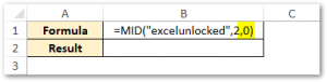 MID Function in Excel - Extract Text From Middle - Excel Unlocked