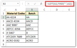Excel LEFT Function - Extract Text from Left Side - Excel Unlocked