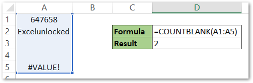 Countblank Excel Formula For Counting Many Blank Cells Microsoftexcel 