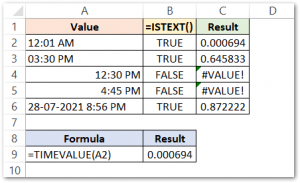 TIMEVALUE Function in Excel - Serial Number of Time - Excel Unlocked