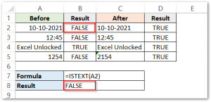 ISTEXT Function in Excel - Checking if Cell Contains Text - Excel Unlocked