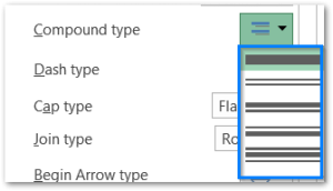 Format Chart Axis in Excel Charts - Fill and Line - Excel Unlocked