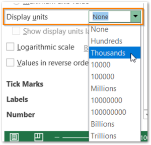Format Chart Axis in Excel - Axis Options (Format Axis) - Excel Unlocked