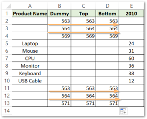Stream Graph in Excel - Making, Usage, Formatting - Excel Unlocked