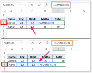Relative Referencing in Excel - Types of References - Excel Unlocked