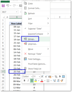 Group Data in Pivot Table - Dates, Numbers, Text - Excel Unlocked