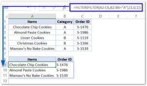Applications - FILTER Function in Excel - Excel Unlocked