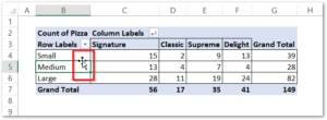 How to Sort Pivot Table Manually? - Excel Unlocked
